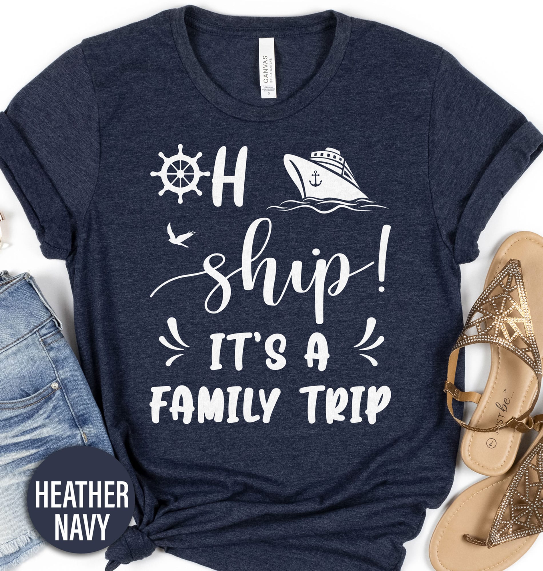 Oh Ship Family Trip Cruise Shirt - Best Vacation T-Shirts