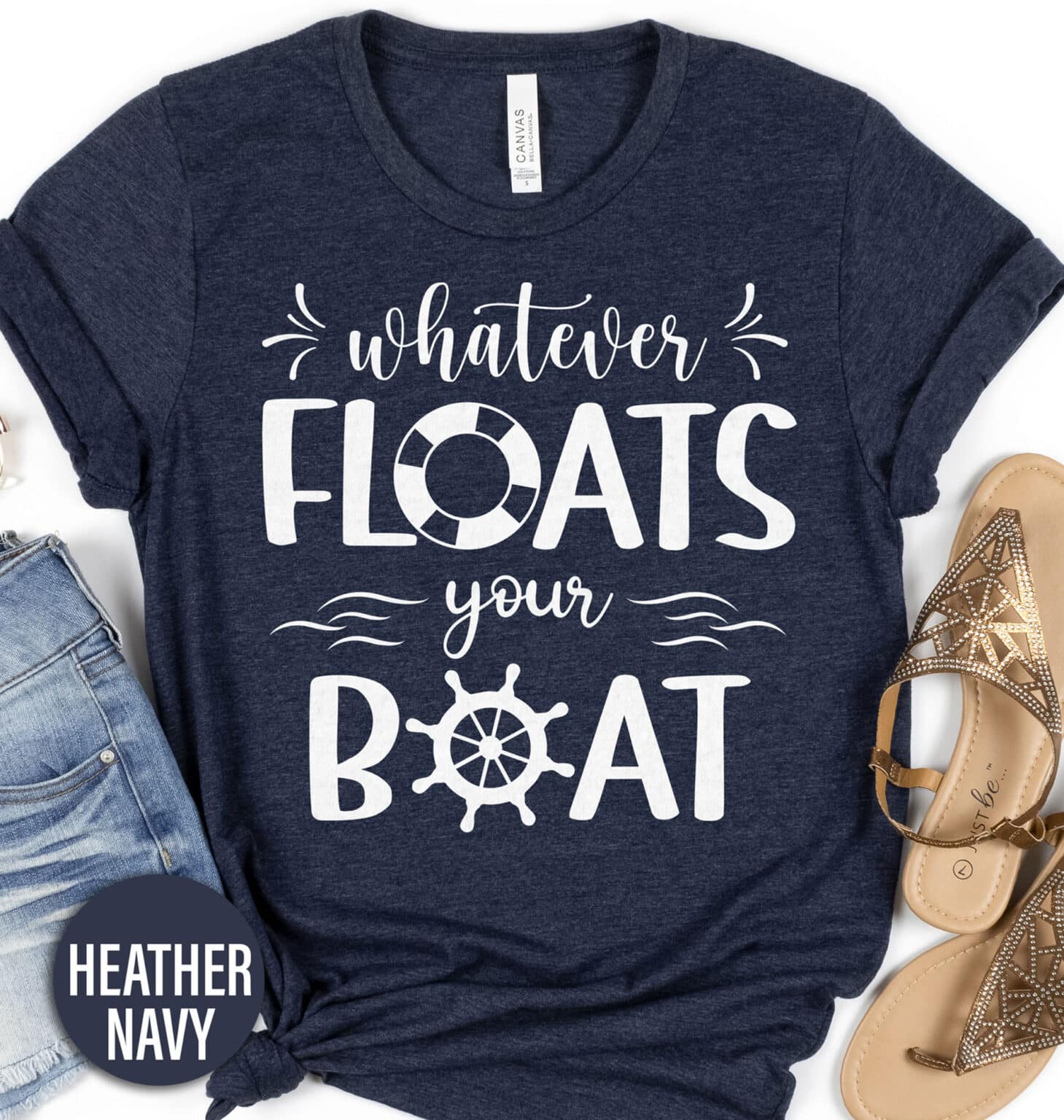 Whatever Floats Your Boat Tee - Unique Vacation Shirts