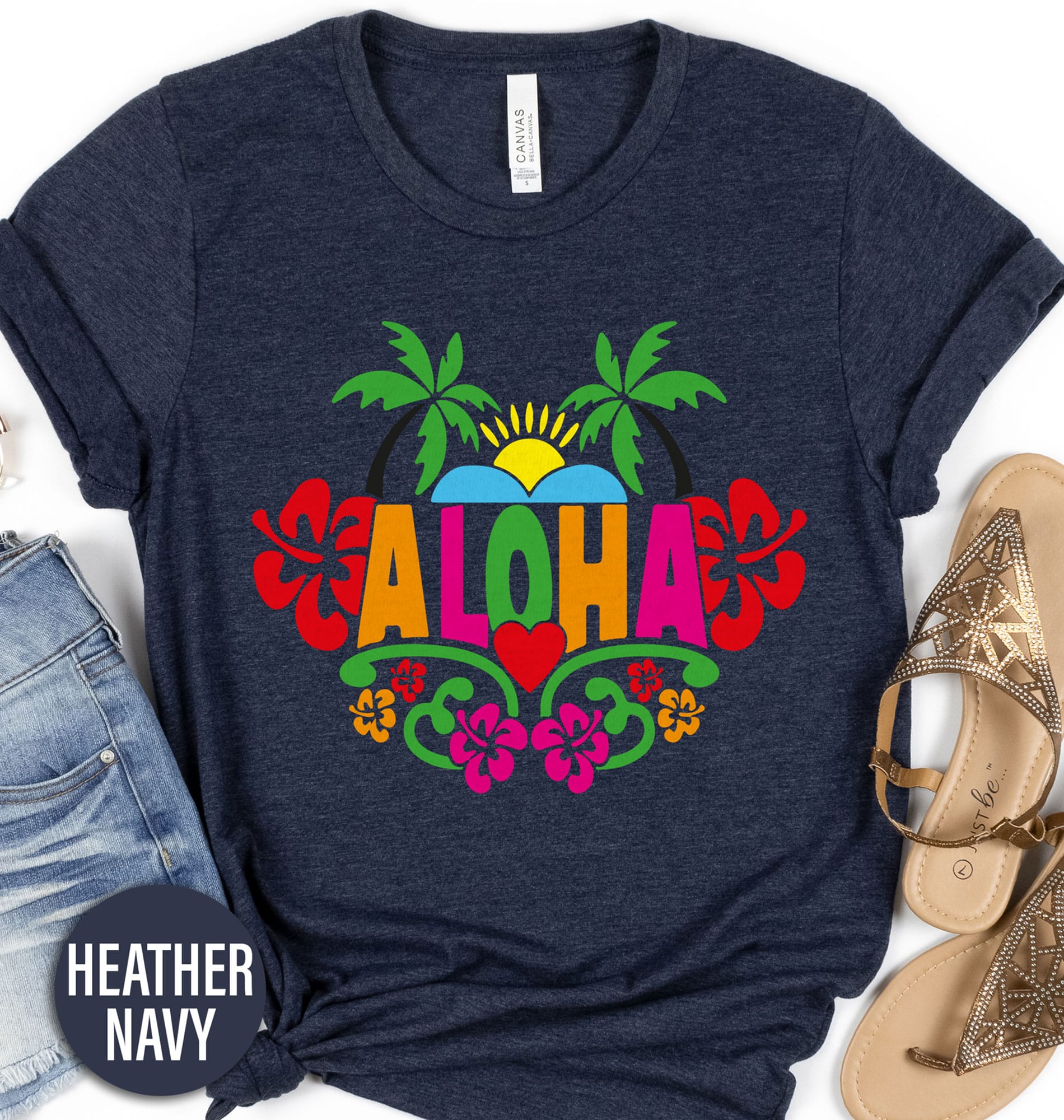 Aloha Floral Hawaii Vacation Shirt - VacationShirts.com