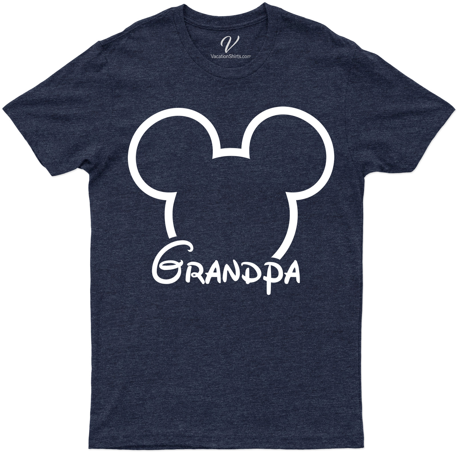 Disney Grandpa Shirt - Perfect Gift for Grandads