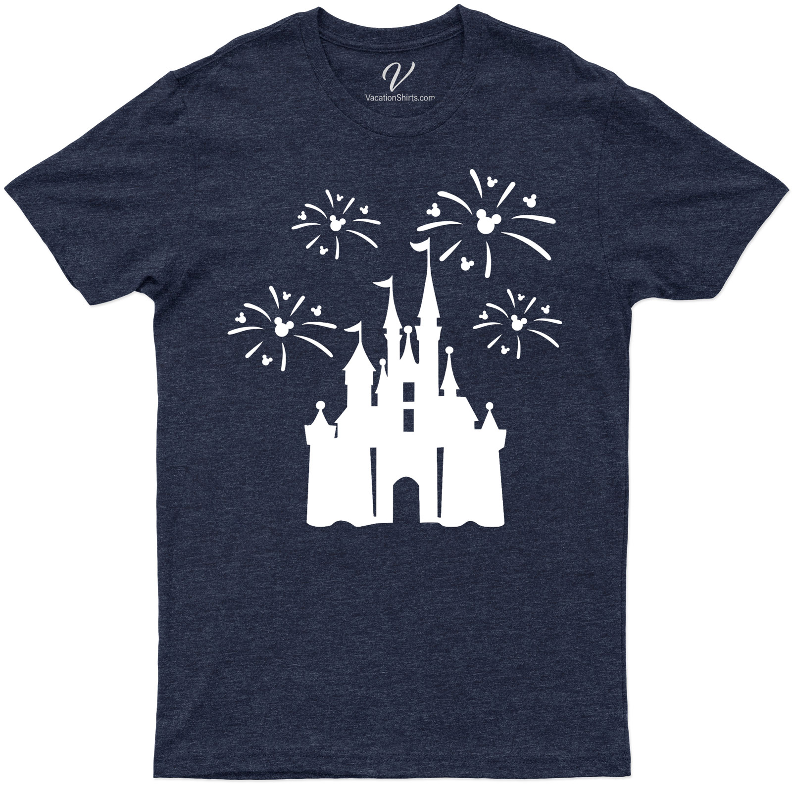 Disney Castle Firework Shirt - Magical Apparel for All Ages