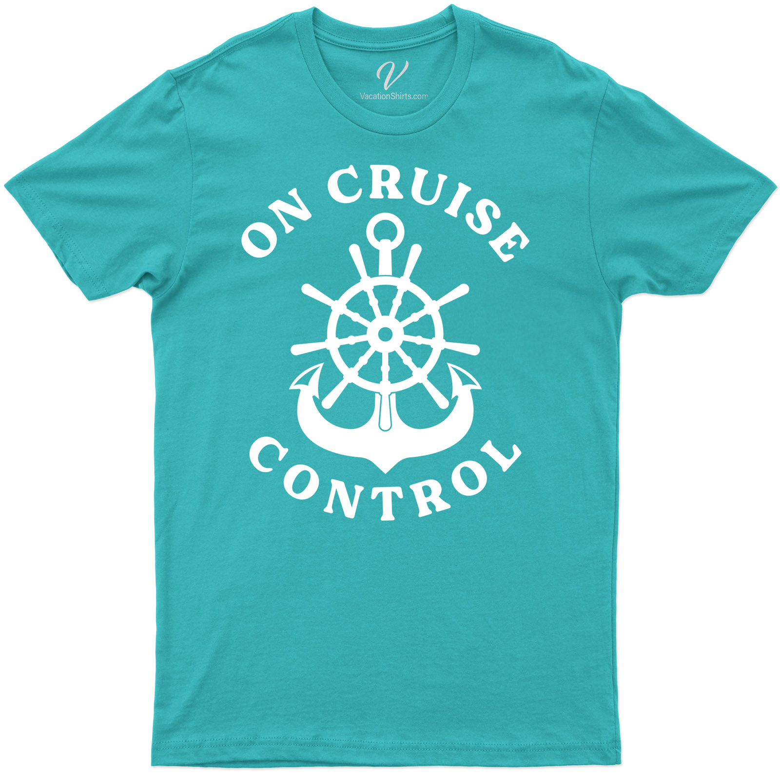 Cruise Control Anchor Tee - Stylish Vacation Wear