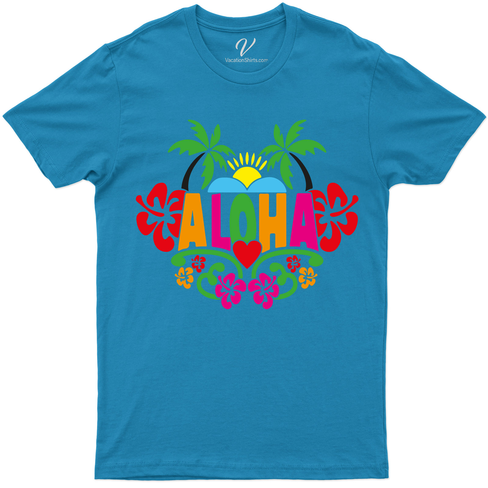 Aloha Floral Shirt - Perfect Hawaii Vacation Wear