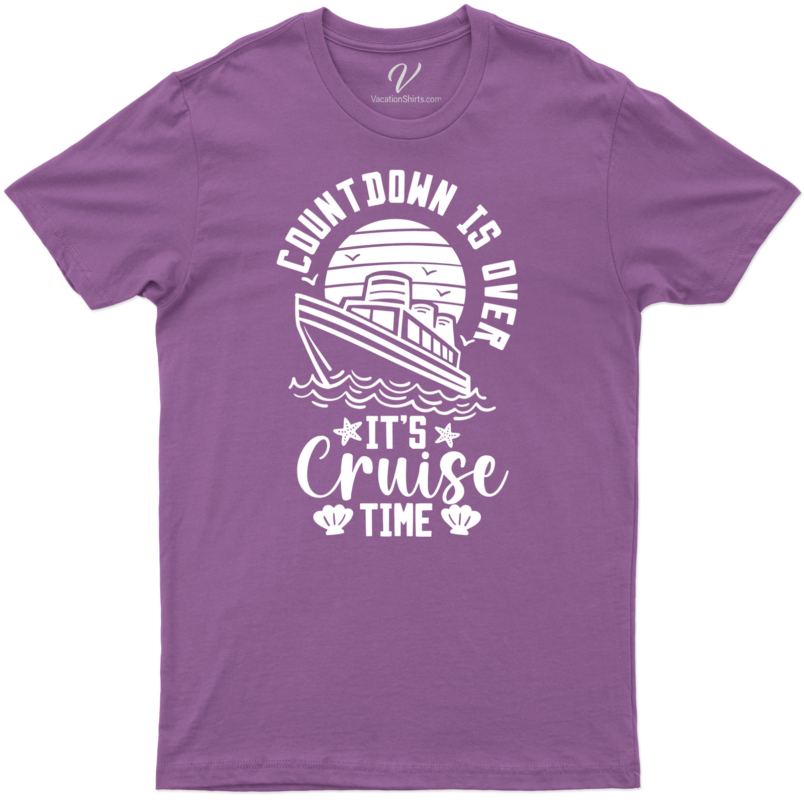 Cruise Countdown Tee - Premium Vacation Shirts | VacationShirts.com