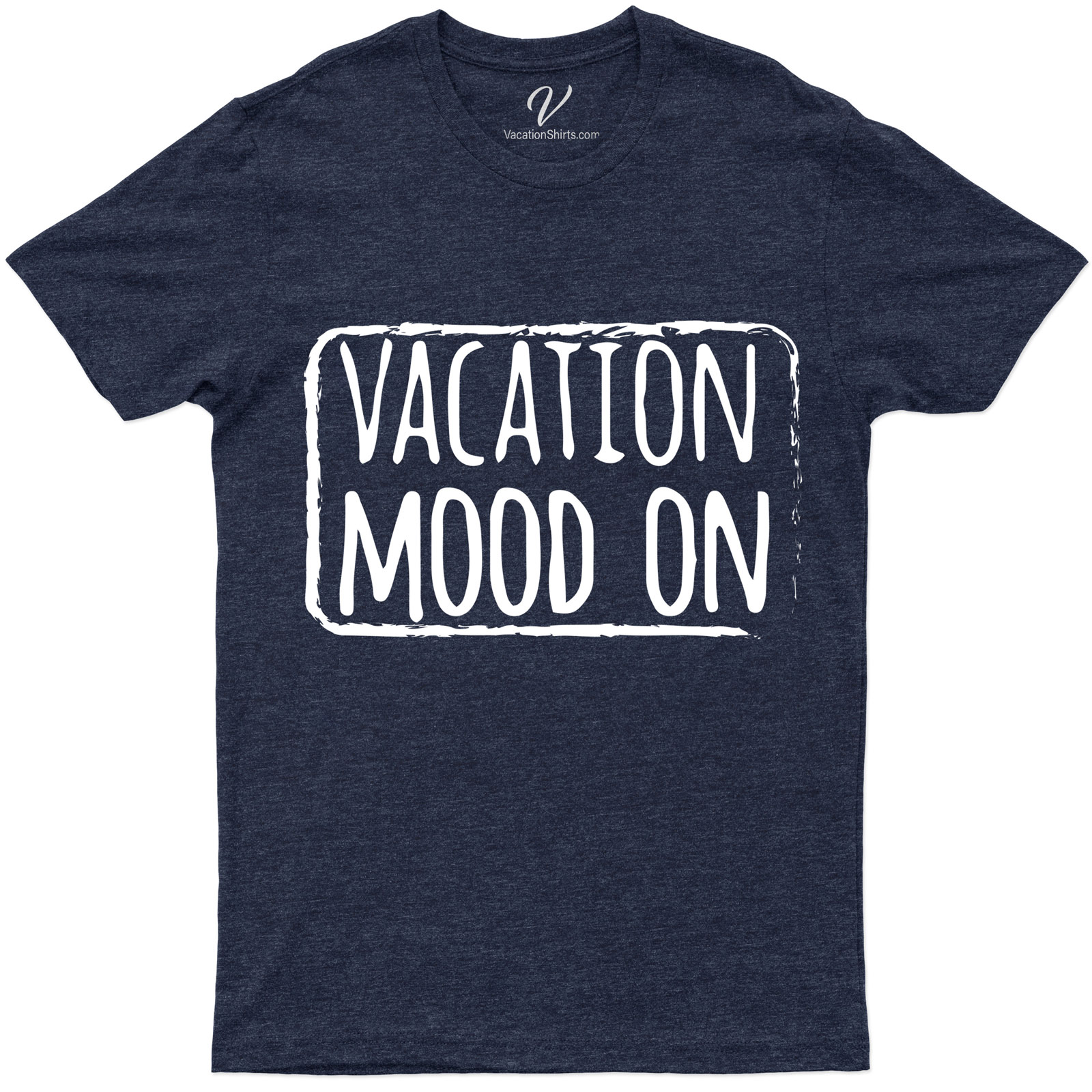 Vacation Mood On Tee - Stylish & Comfortable Travel T-Shirts