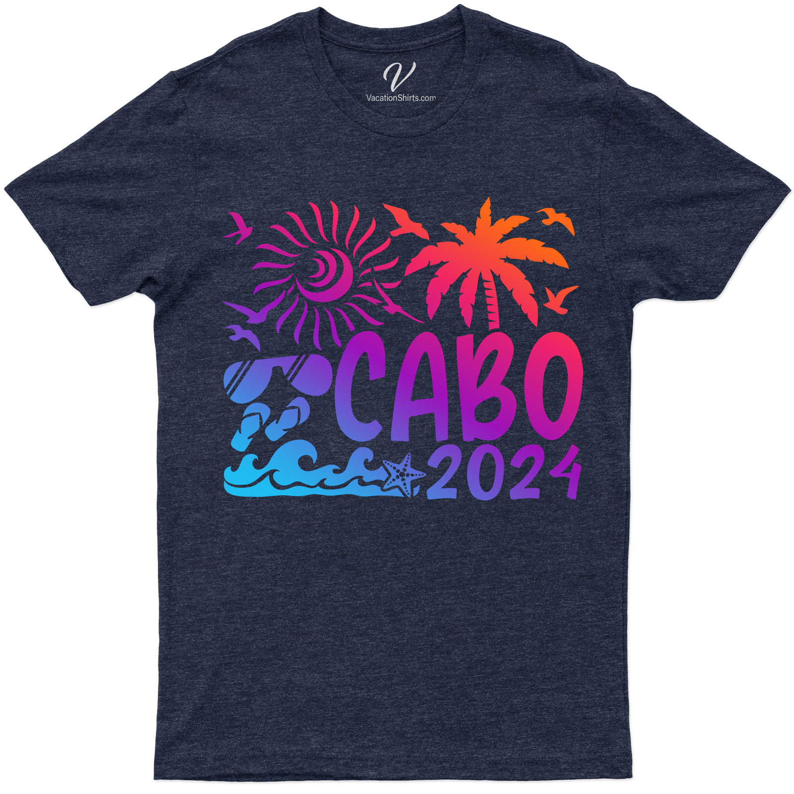 Cabo 2024 Vacation Tee - Stylish Summer Travel Apparel