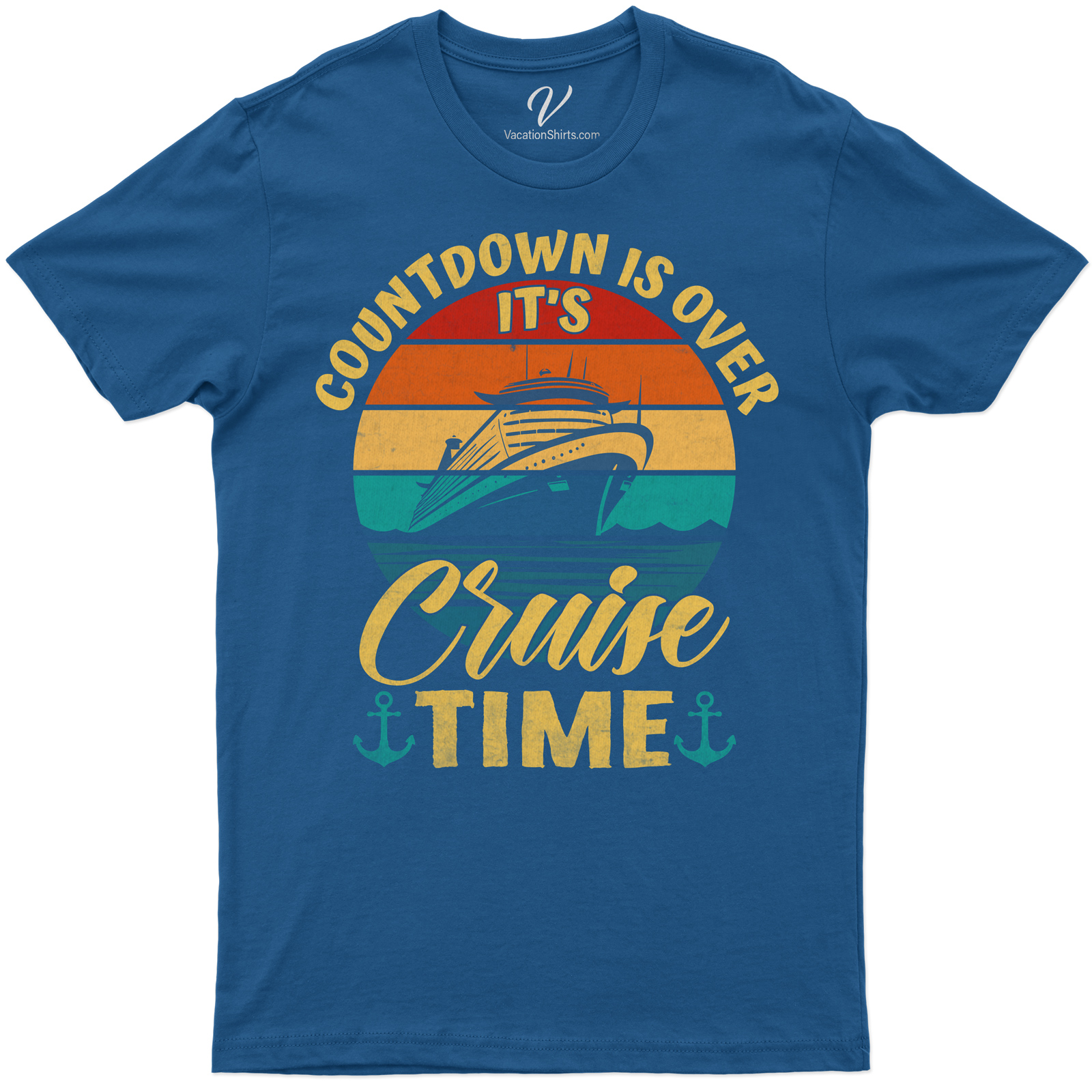 Nautical Tee: Countdown to Cruise Vacation
