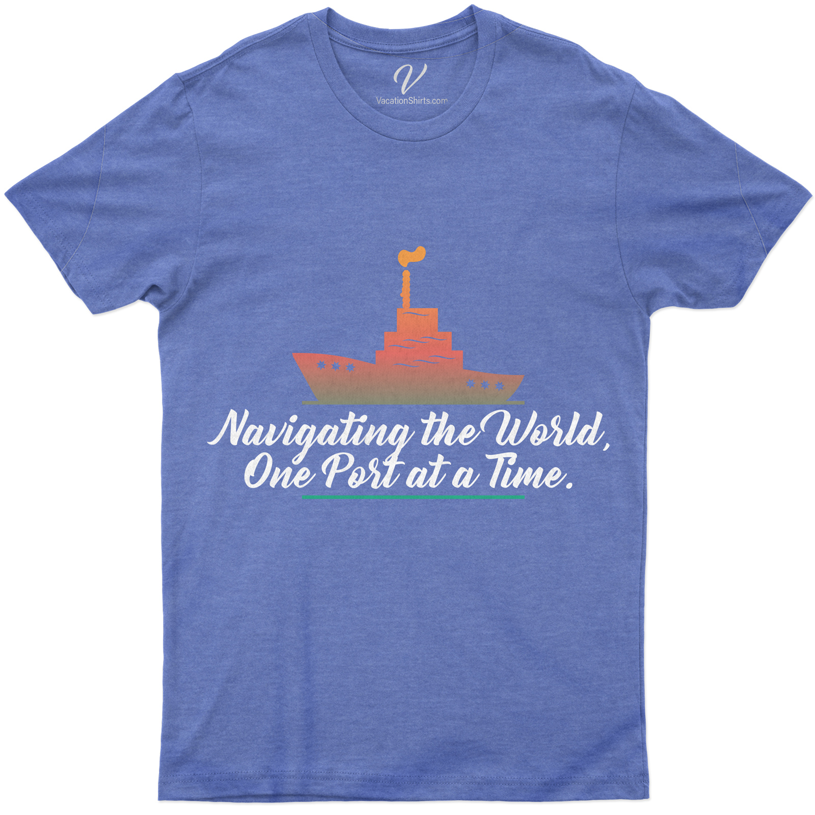 Maritime Adventure Vacation Tee - World Navigation Apparel