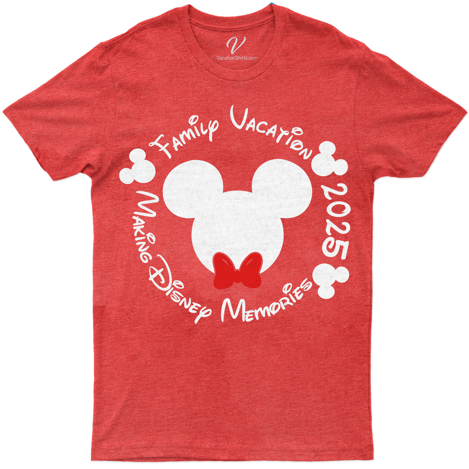 Disney 2025 Family Vacation Tee - Capture Memories in Style