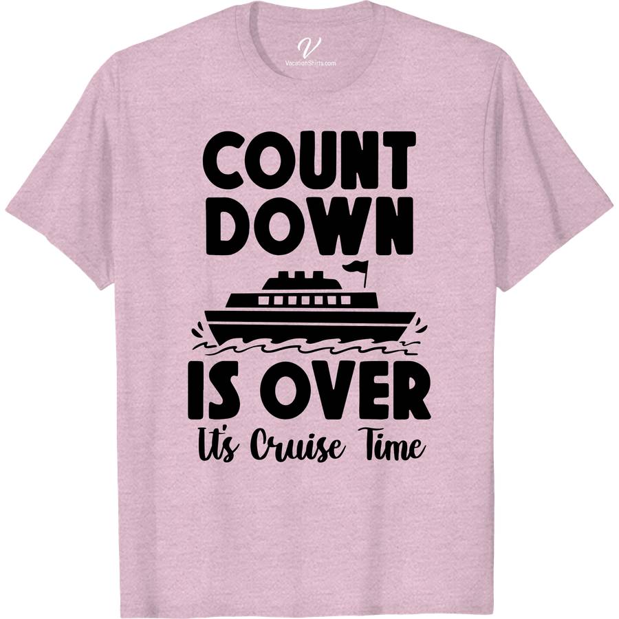 Countdown to Cruise Holiday T-Shirt - VacationShirts.com