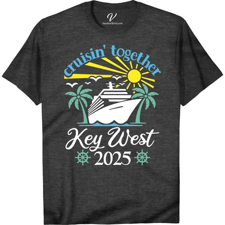 2025 Key West Cruise T-Shirt - Embrace Sun, Sea & Adventure!